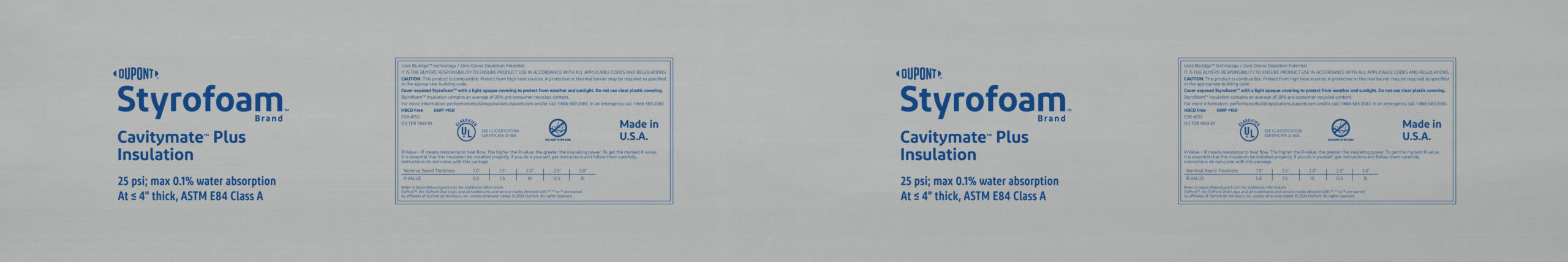 DuPont Styrofoam: Grey - AMPM, Inc.